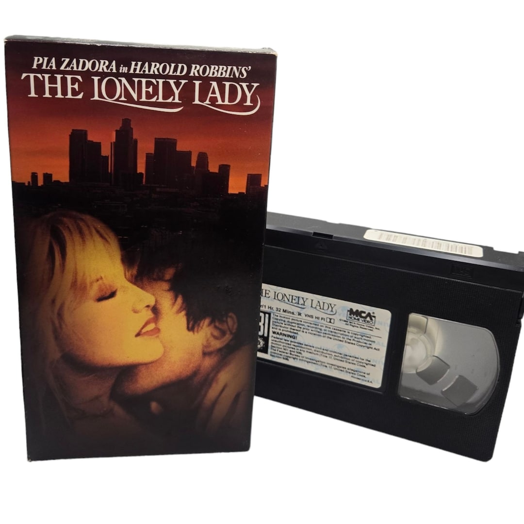 The Lonely Lady VHS Movie Pia Zadora Harold Robbins 1983 - Etsy