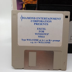 Excel for Windows VHS Floppy Video Everything You Need to Know Vintage ...