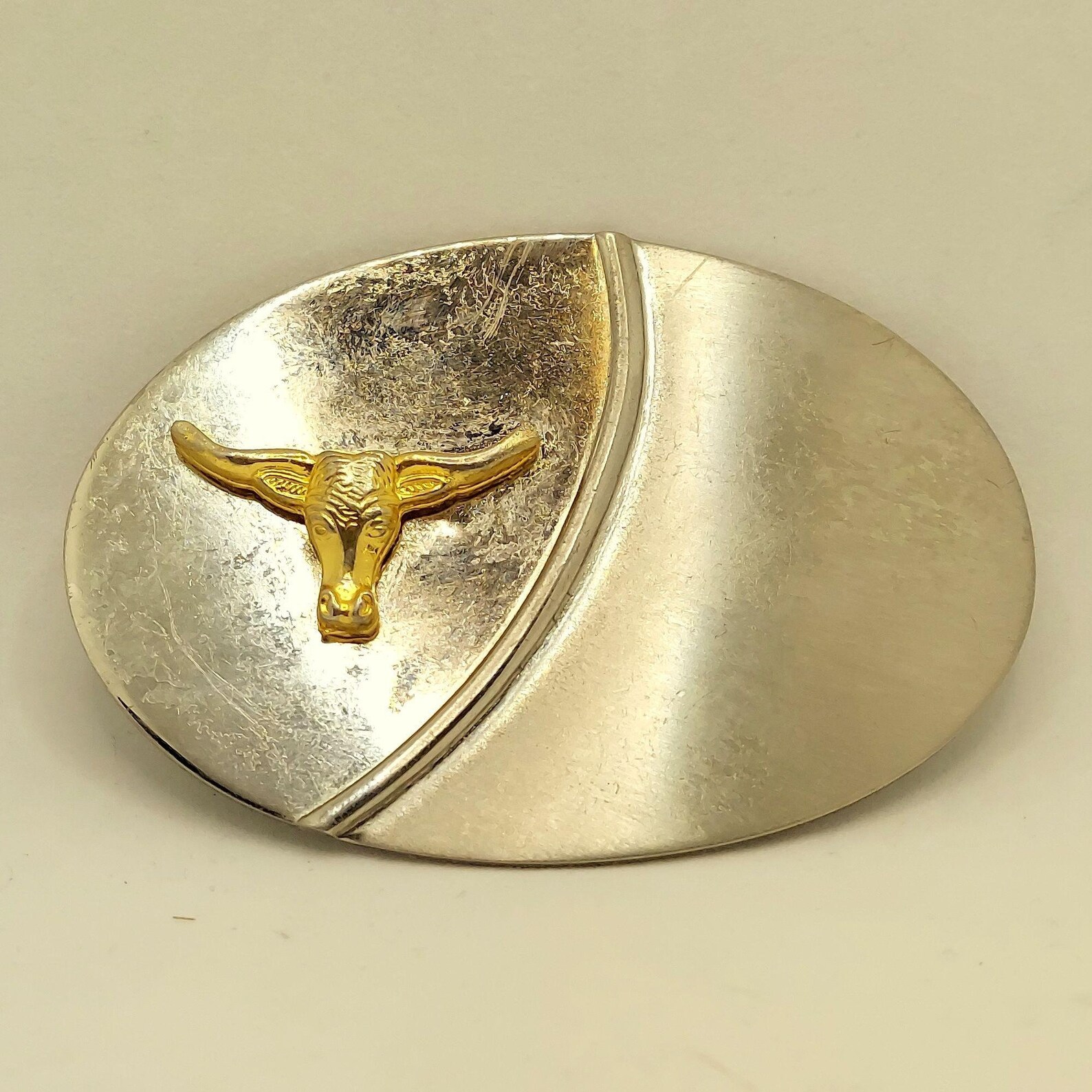 Vintage Longhorn Cow Belt Buckle Country Cattle Ranch Cowboy - Etsy