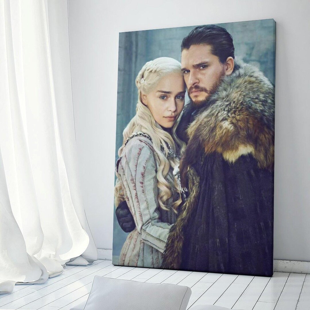 Game of Thrones Jon Snow Poster Painting Home Decor Canvas Painting ...