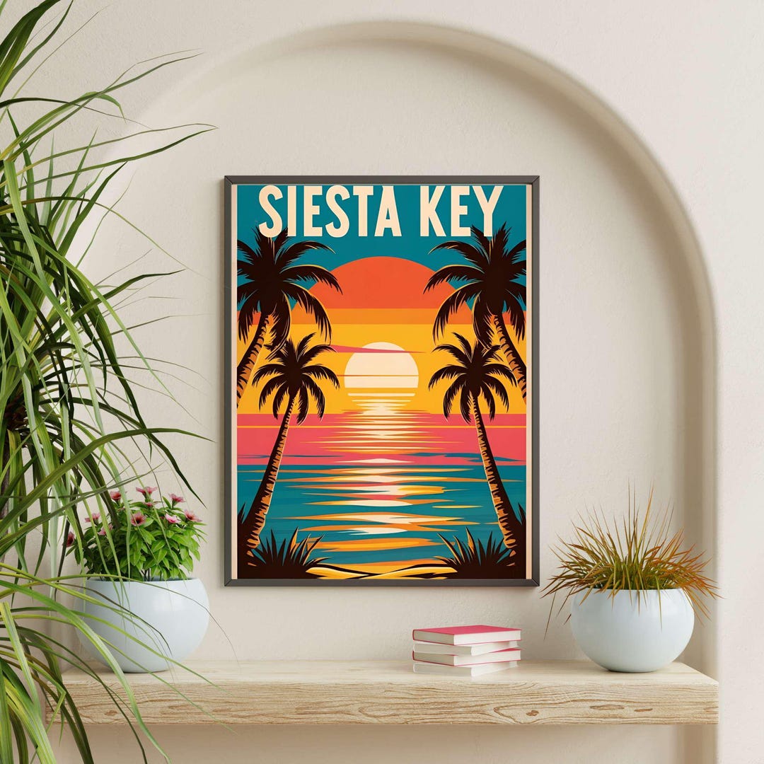 Siesta Key Prints Digital Siesta Key Wall Art Siesta Key Posters Siesta ...