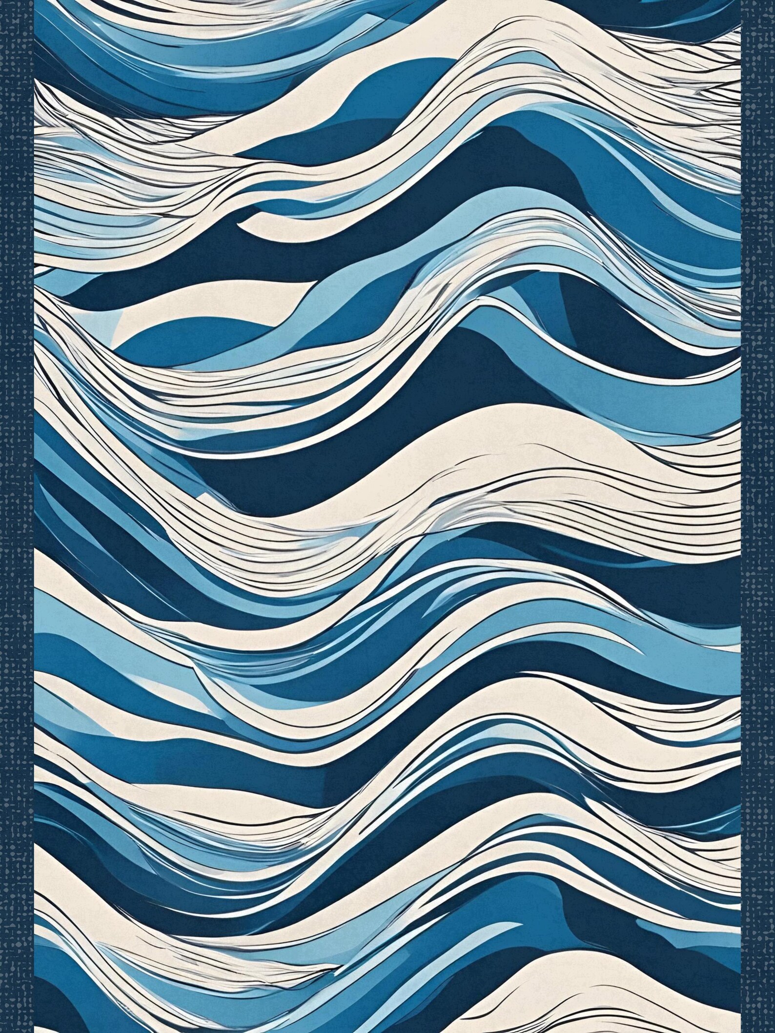 Aestethic Wall Art Digital Aestethic Wall Art Blue Vibey Room Decor ...