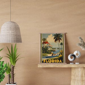 Vintage Florida Travel Poster Florida Vintage Poster Retro Florida ...