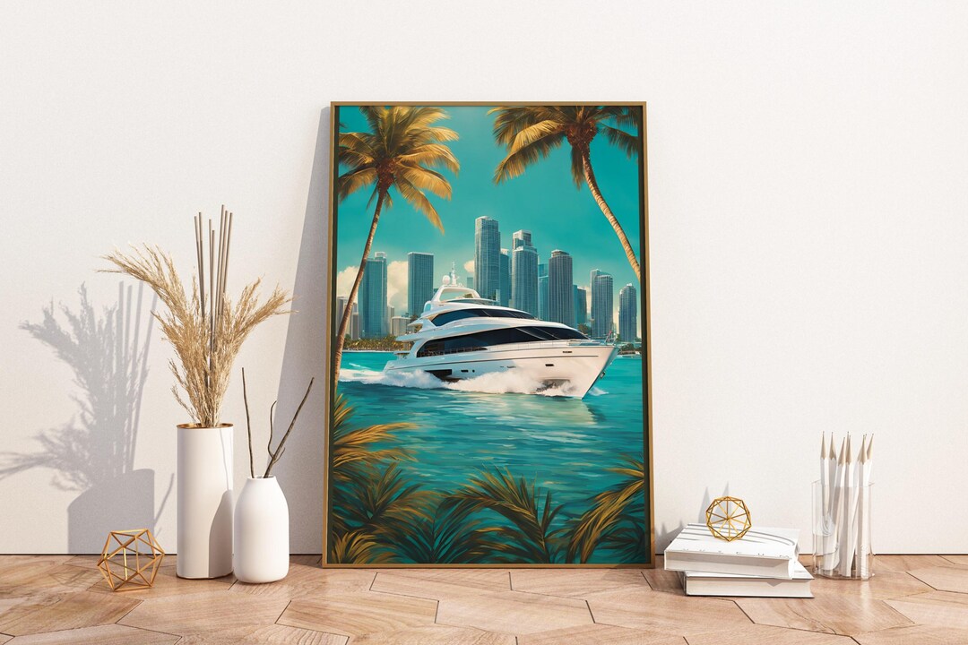 Yacht and Ocean Prints Yacht Club Wall Art Yacht Wall Art Yacht Prints ...