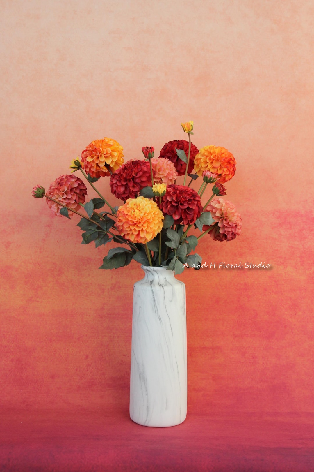 Dahlia | Artificial Flower | Top Notch | High Quality | Home Décor ...
