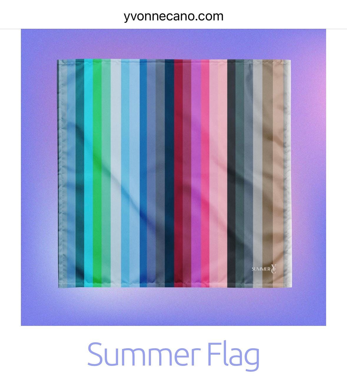 4 Seasons Color Analysis Flags (labeled) - Etsy