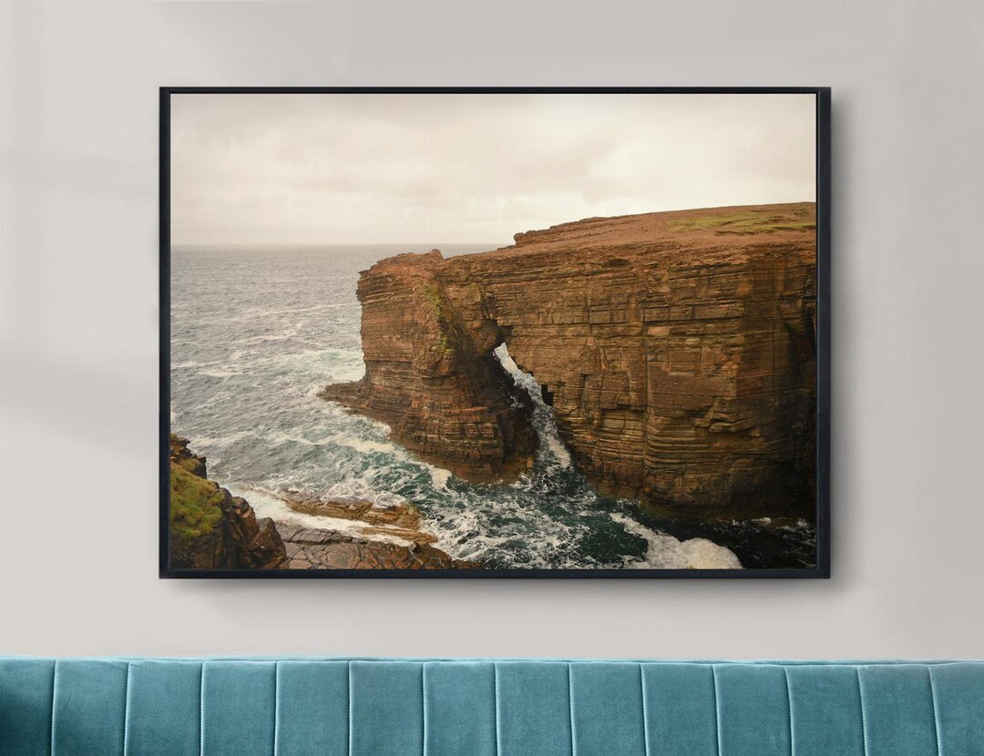 Scotland Landscape Print, Hiker, Travel Photography, United Kingdom ...