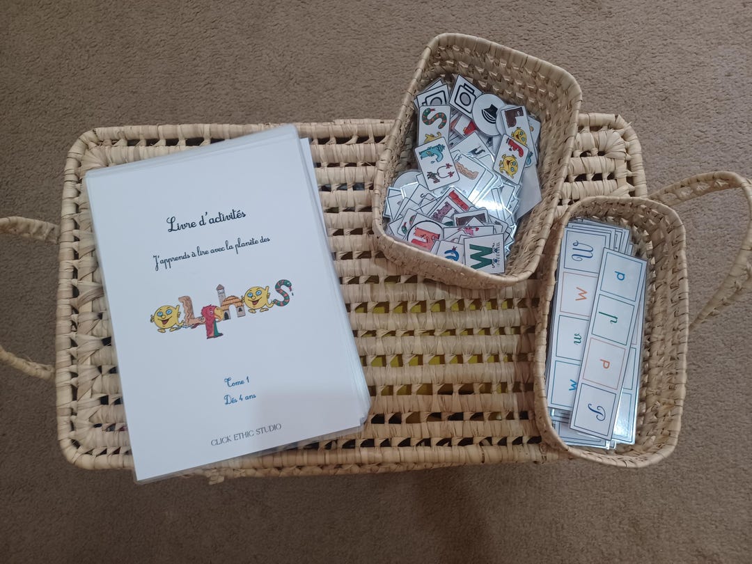 Activity Book the Alphas for Learning to Read - Busy Book for Learning ...