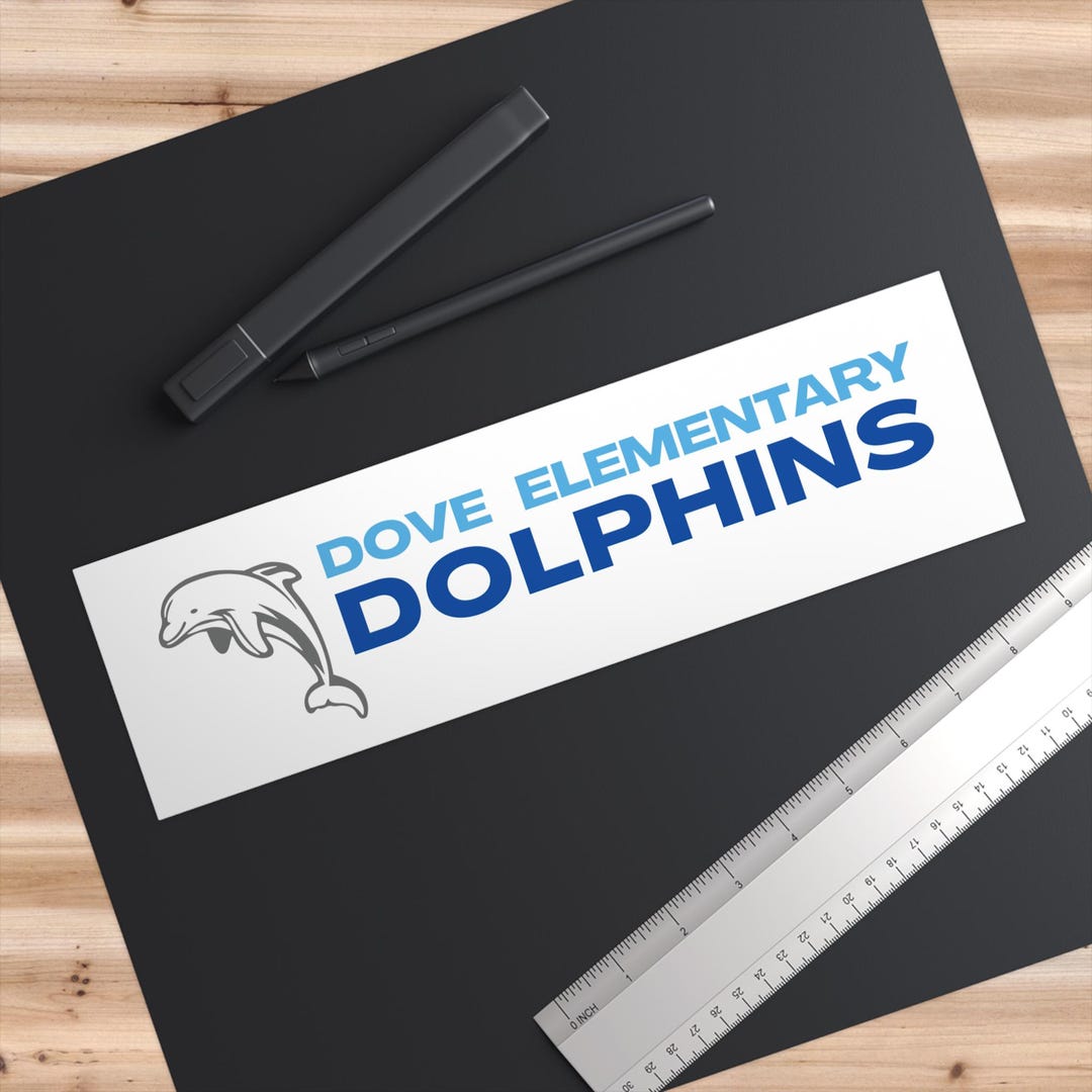 Dove Elementary Logo - Bumper Stickers - Etsy