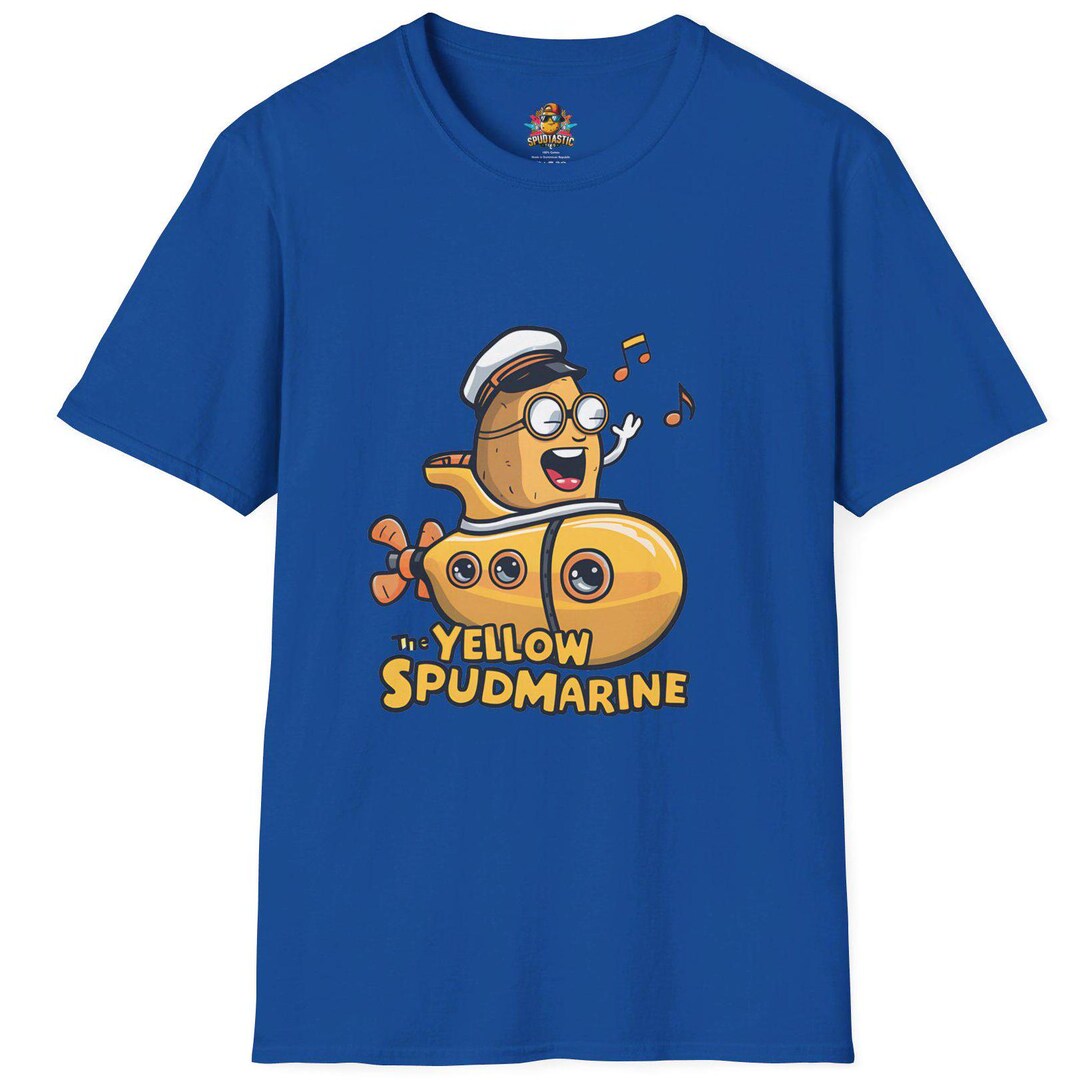 The Yellow Spudmarine Sea of Spuds Beatles Inspired Psychedelic Art ...