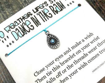 Bracelet with poem | Etsy