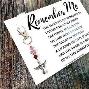 The ORIGINAL Remember Me Poem & Charm - Sympathy Gift, Loss, Memorial ...