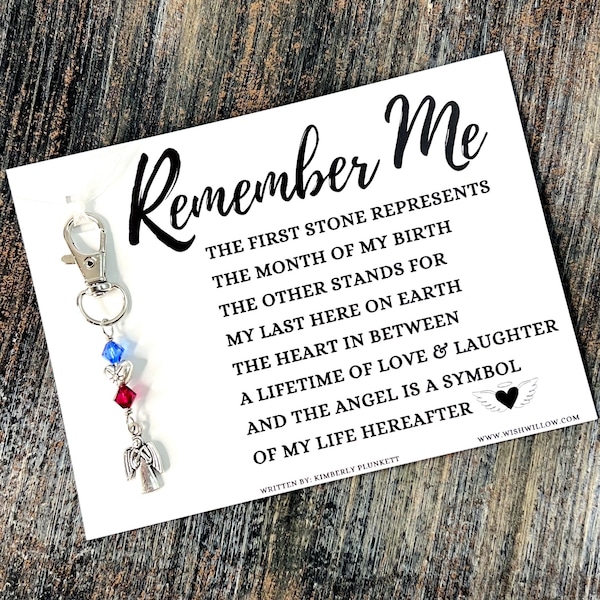 Remember Me Poem - Etsy