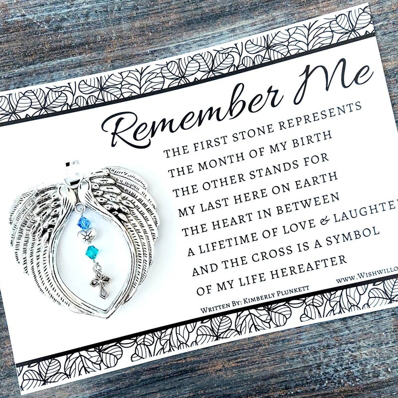 Remember Me Poem - Etsy