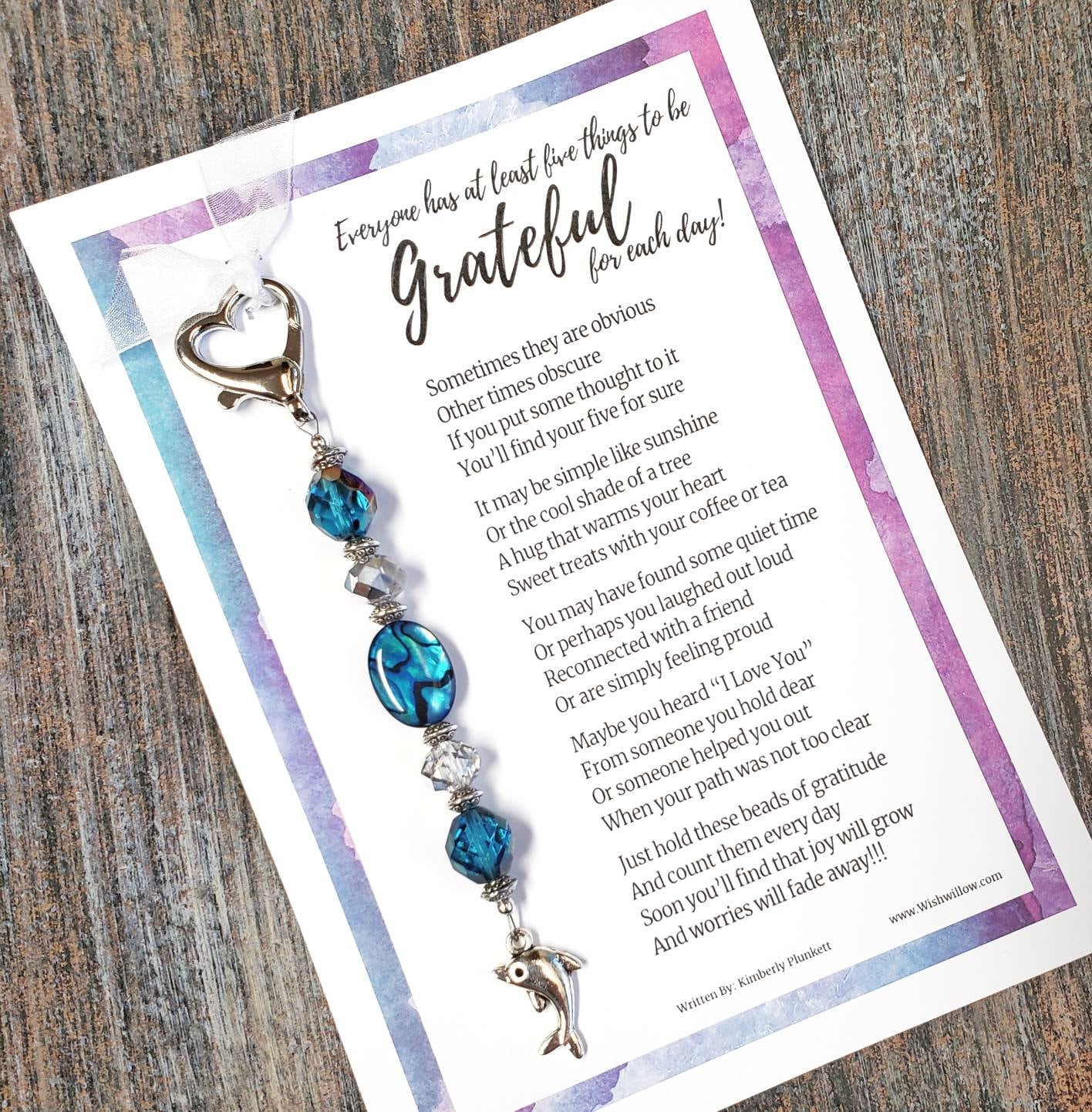 Gratitude Beads - Count Your Blessings, Be Grateful, Worry Less ...