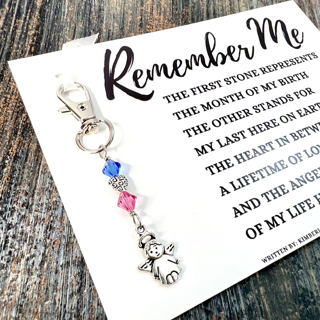 The ORIGINAL Remember Me Poem and Charm Sympathy Gift, Loss, Memorial ...