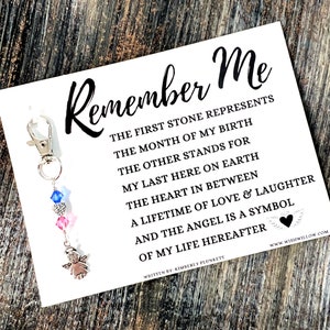 The ORIGINAL Remember Me Poem and Charm Sympathy Gift, Loss, Memorial ...