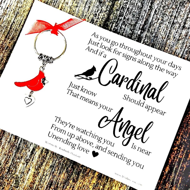 Cardinal Poem - Etsy