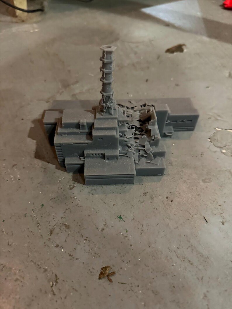 Chernobyl Damaged Core 3D Print Resin Model - Etsy
