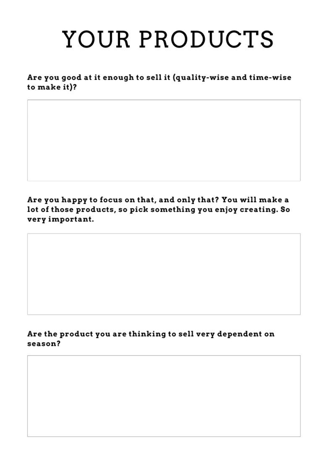 Handmade Business Planner Templates Editable PDF for Branding, Product ...