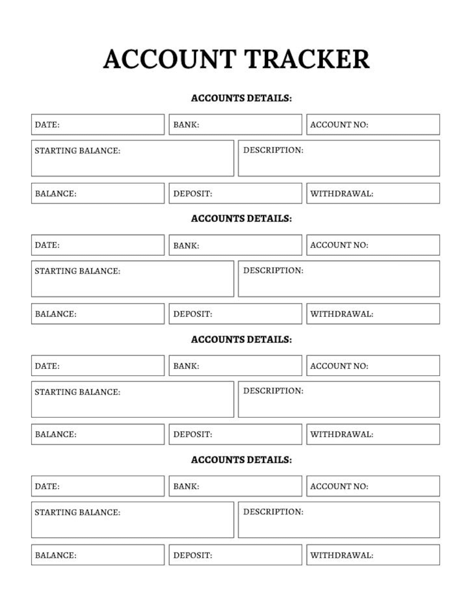 30 Financial Planner Templates Bundle Budget, Subscription, Savings ...