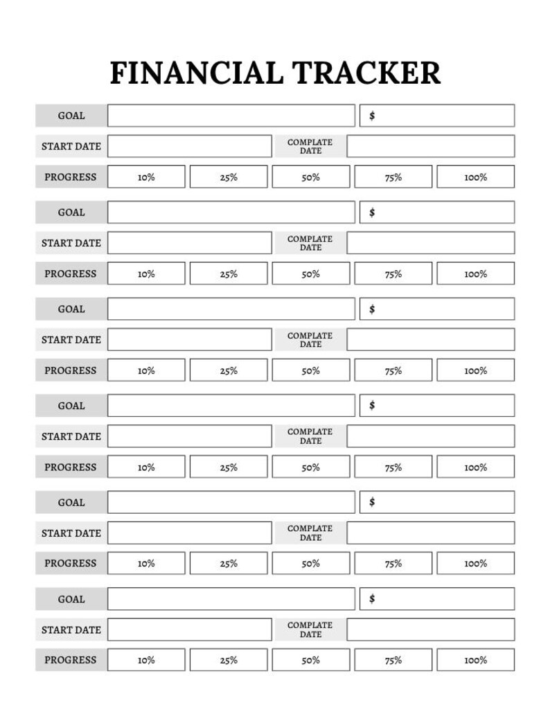 30 Financial Planner Templates Bundle Budget, Subscription, Savings ...
