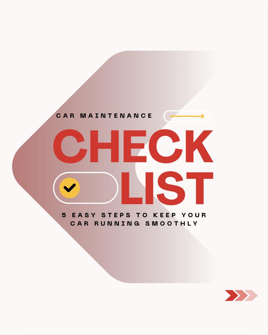 Car Maintenance Checklist Template Vehicle Journal, Car Care Schedule ...