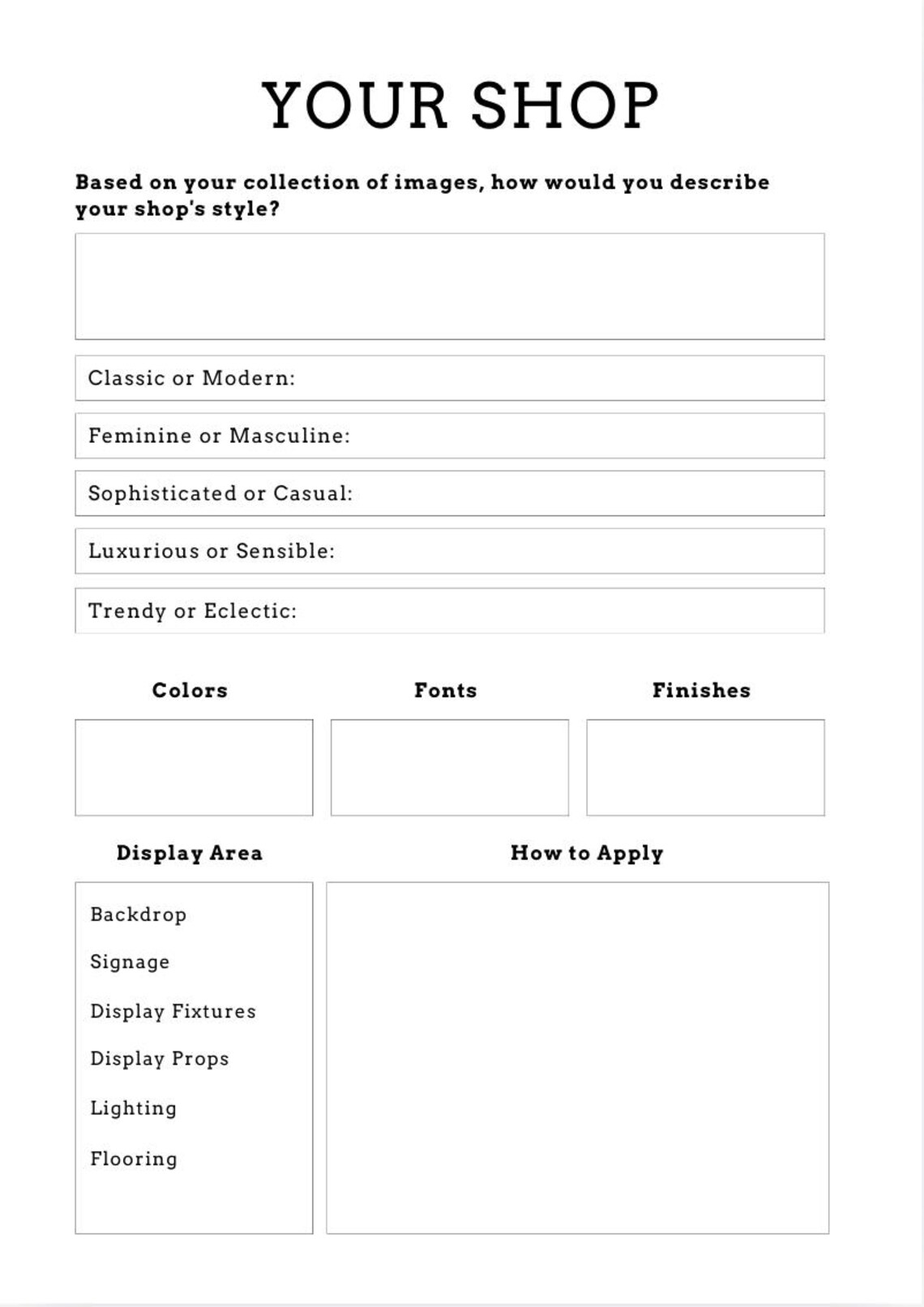 Handmade Business Planner Templates Editable PDF for Branding, Product ...