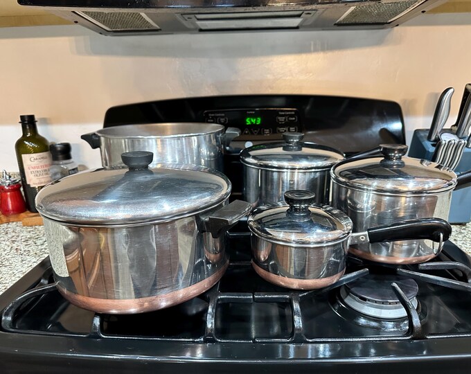 Revere Ware Pot Set (9 Pieces) - Etsy