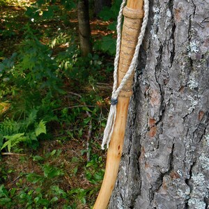 Walking Stick, Maple Wood Hiking Staff - Etsy