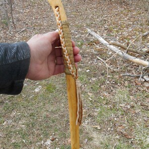 Handmade Maple Wood Walking Stick for Nature Hikes, Trail Hiking, 51 ...