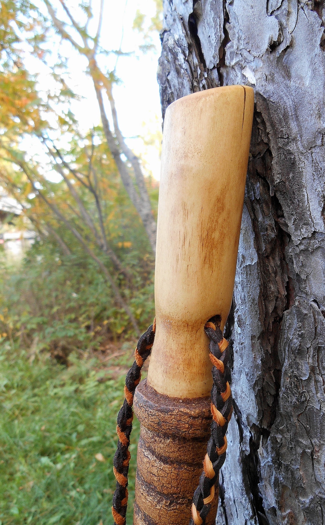 Tall Hiking Staff Maple Wood Walking Stick 61 Rugged - Etsy