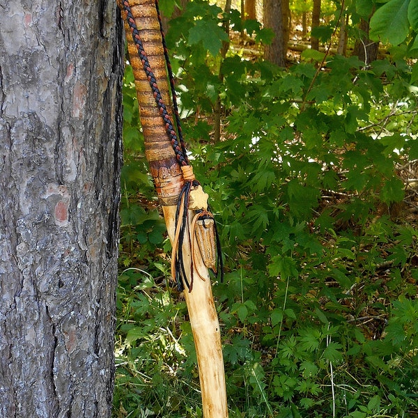 Tall Walking Staff - Etsy