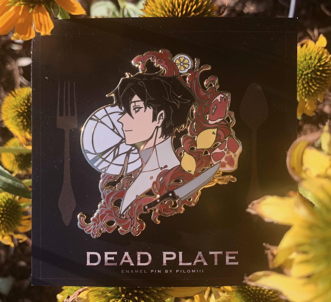 Dead Plate Rody and Vincent Enamel Pins - Etsy