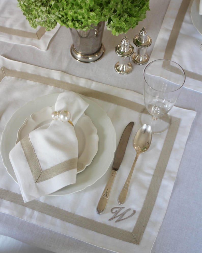 Gold Pearl Napkin Rings, Set of 4 Modern Napkin Holder, Holiday Table ...