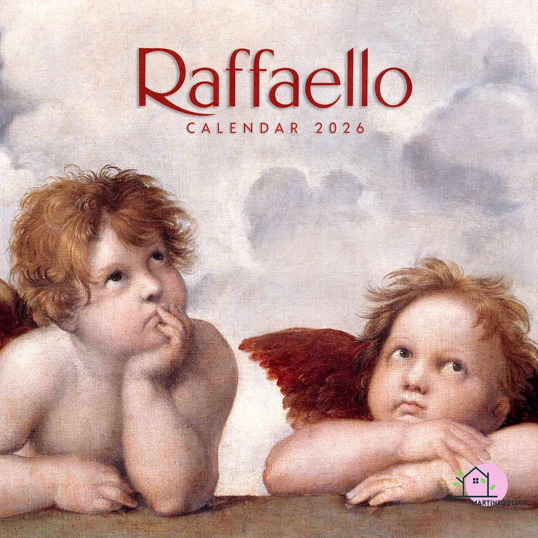 2026 Raffaello Wall Calendar: High Renaissance Art and Classic Painting ...