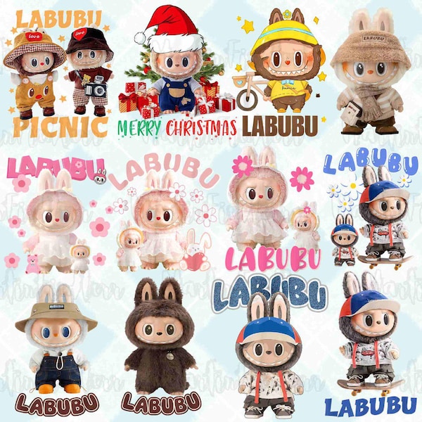 Labubu Template - Etsy