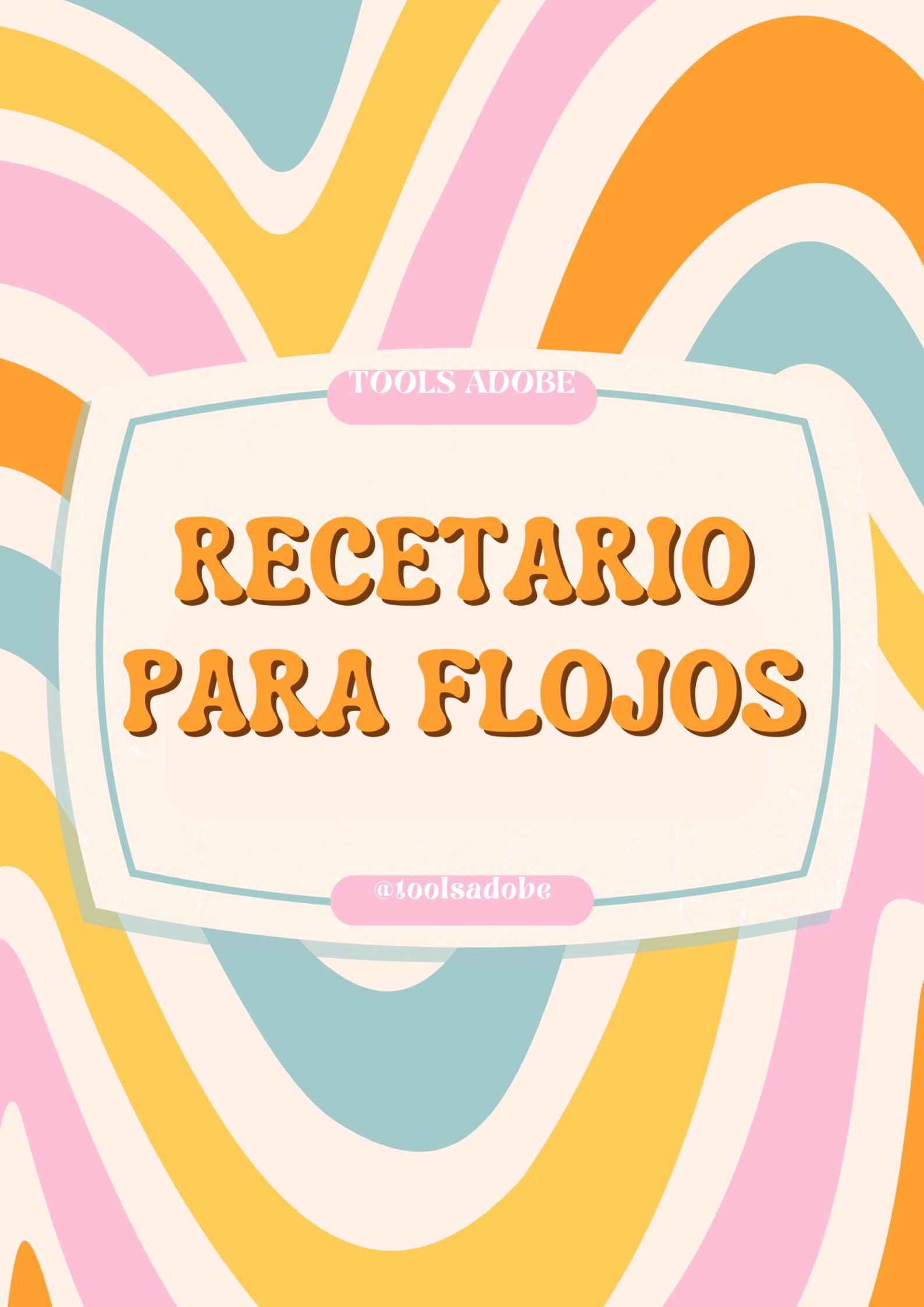 RECETARIO PARA FLOJOS - Etsy México
