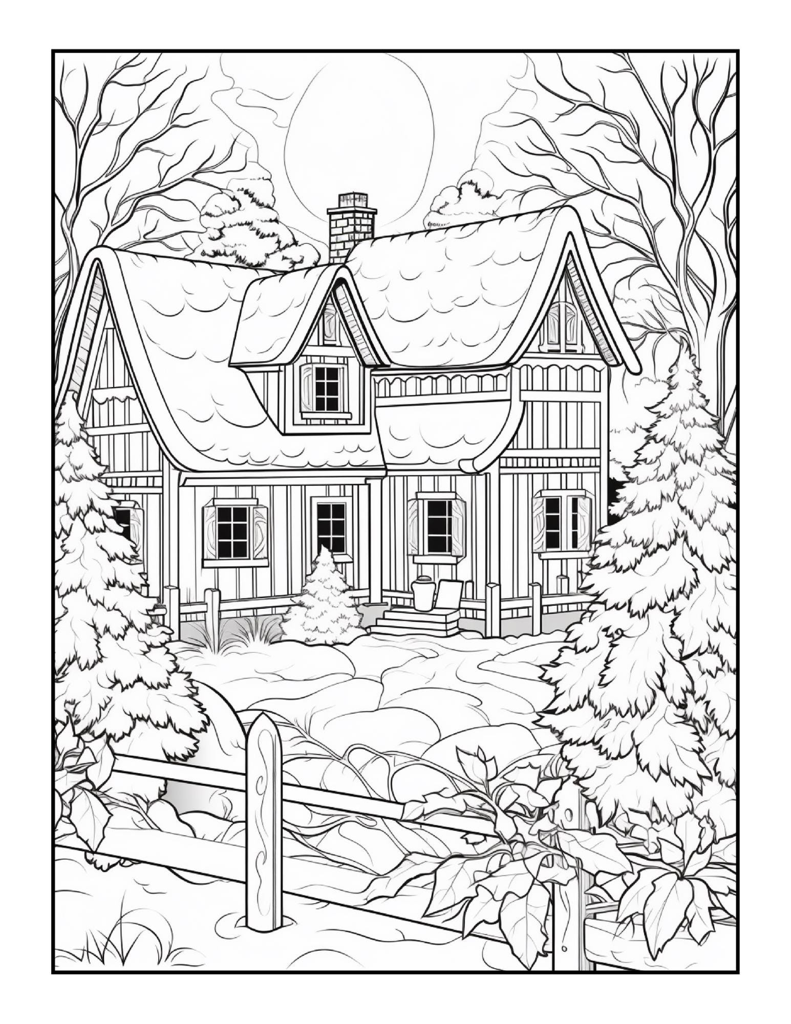 Christmas Colouring Pages | Printable Festive Designs | Holiday-themed ...