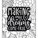 50 Inspirational Quotes Colouring Pages, Relaxing Art Therapy (PDF ...