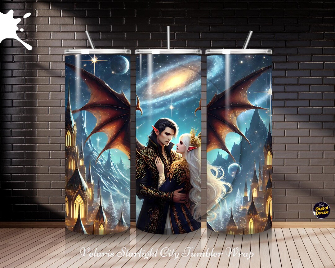 ACOTAR Tumbler Wrap, Velaris Inspired ACOTAR Gifts, Acotar Merch ...