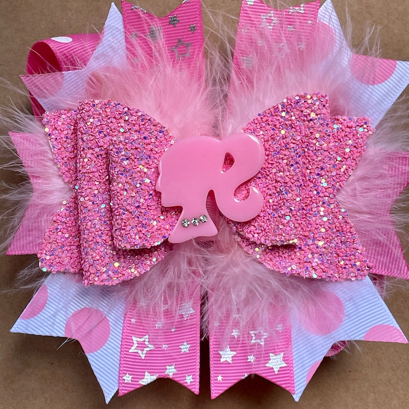 Barbie Hair Bow - Etsy