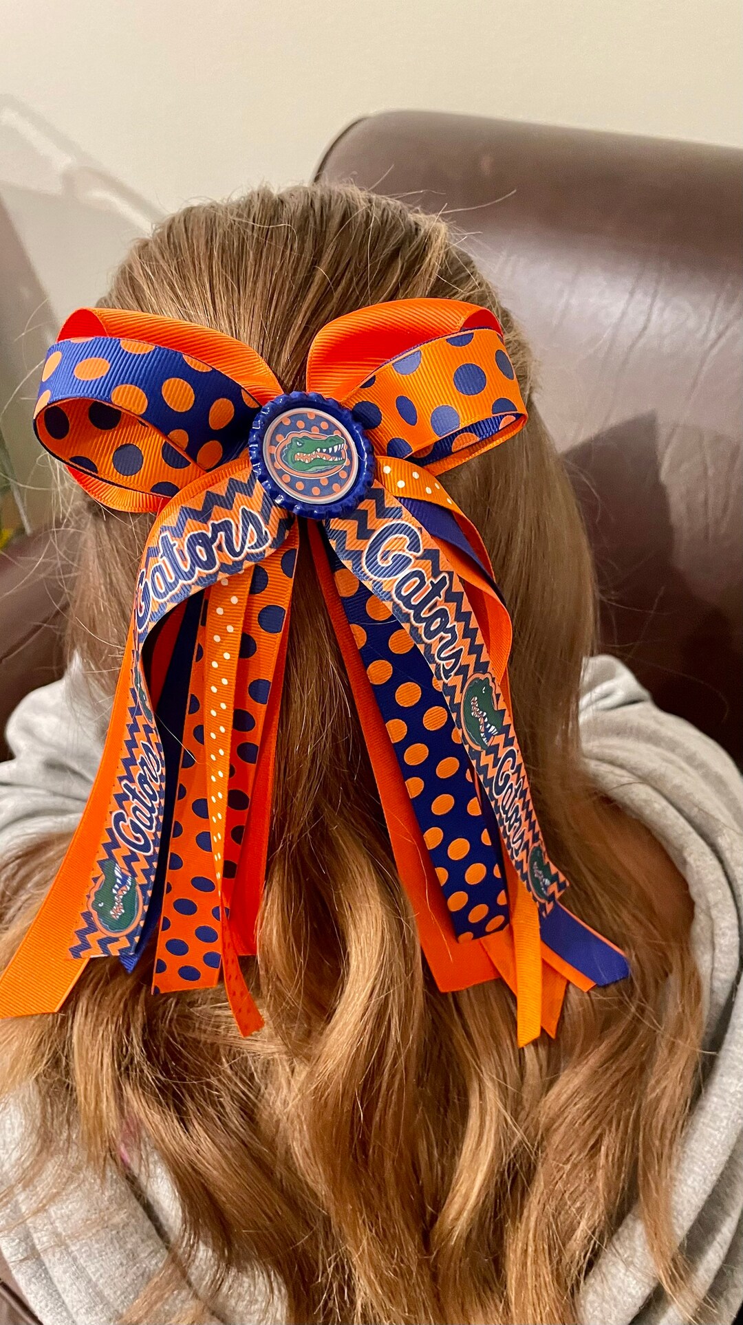 Florida Gators Streamer Bow - Etsy