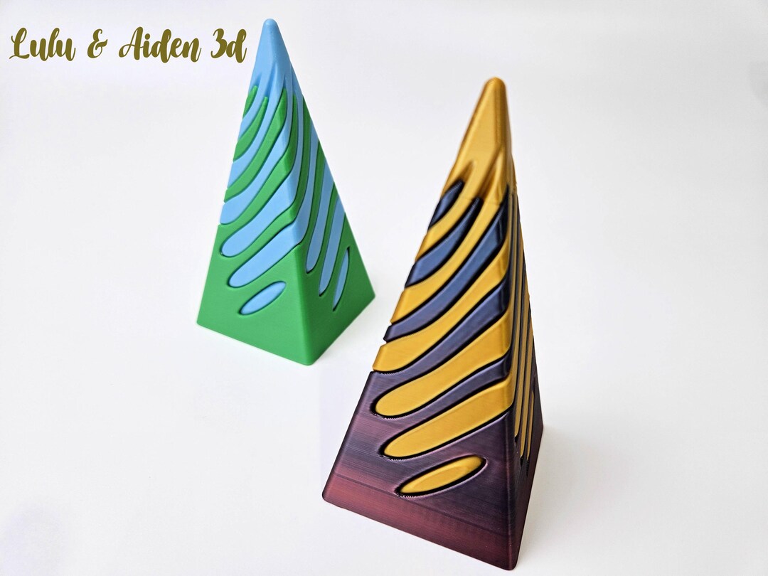 Impossible Pyramid 3D Printed Fidget Toy - Etsy