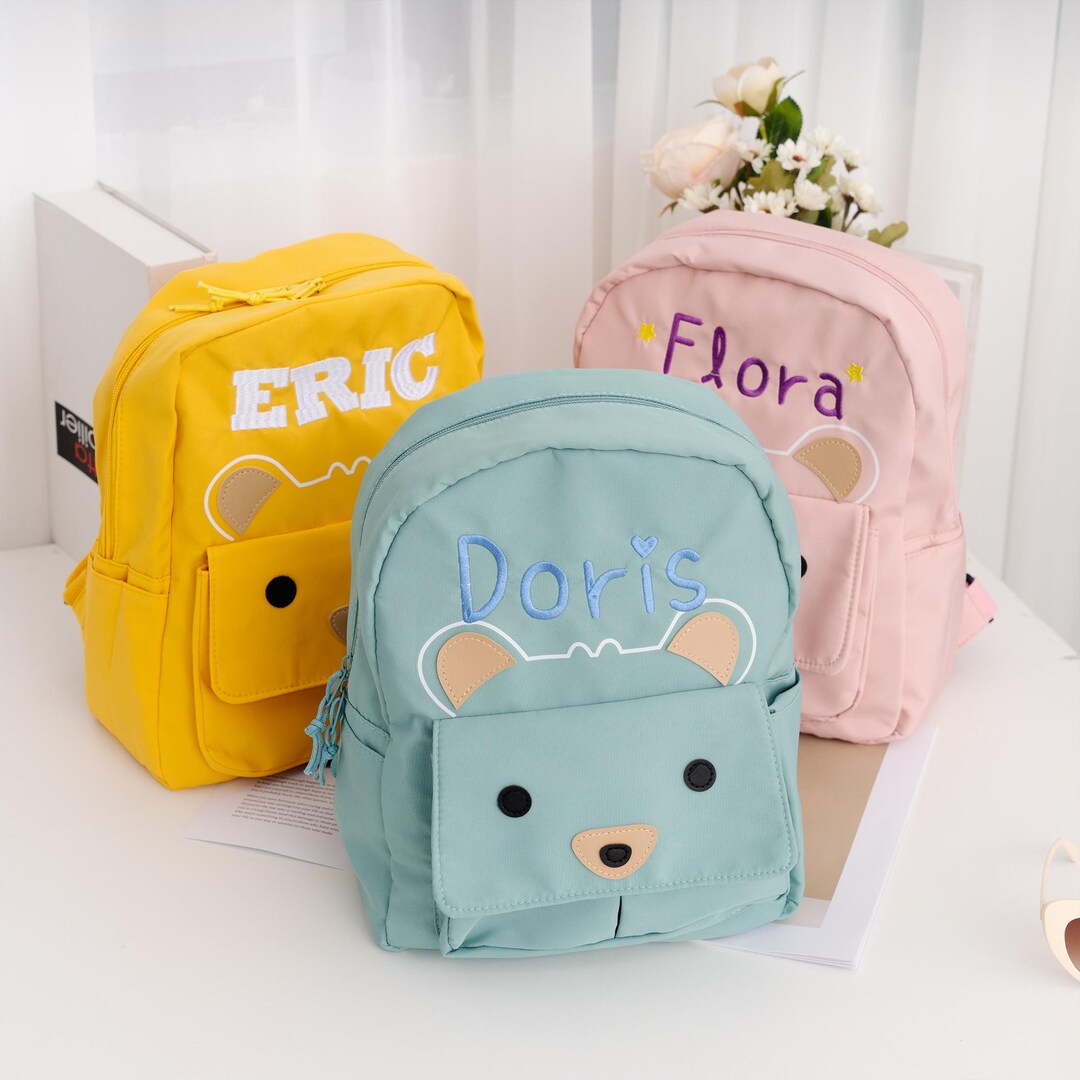 Customized Mini Backpacks for Kids, Personalized School Bag, Custom ...