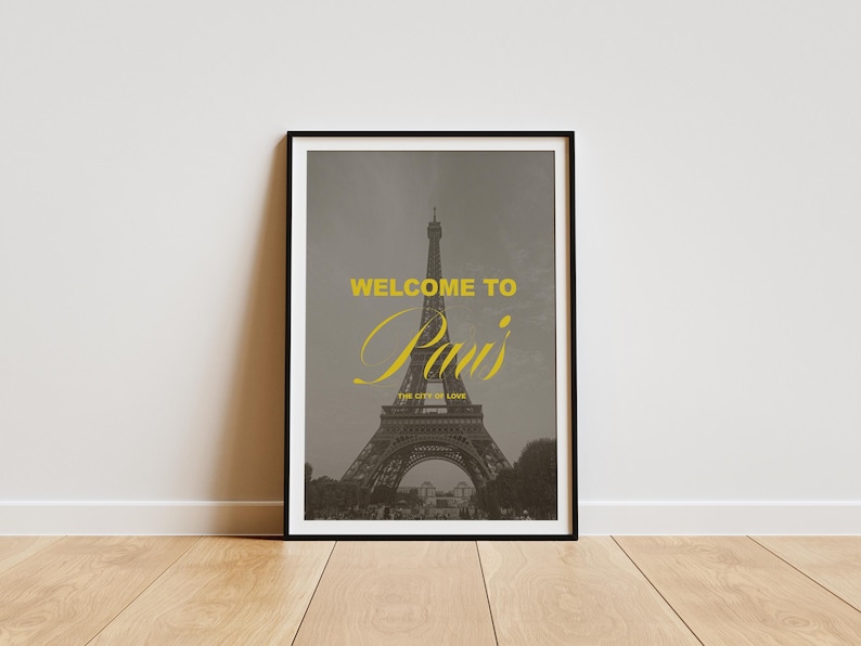 Paris, France - Poster - Etsy
