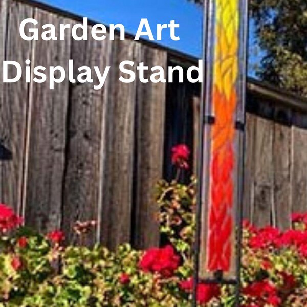 Glass Garden Stake - Etsy