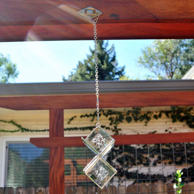 Hanger Chain Hardware for Stained Glass or Winder Spinners, 10 Inch ...