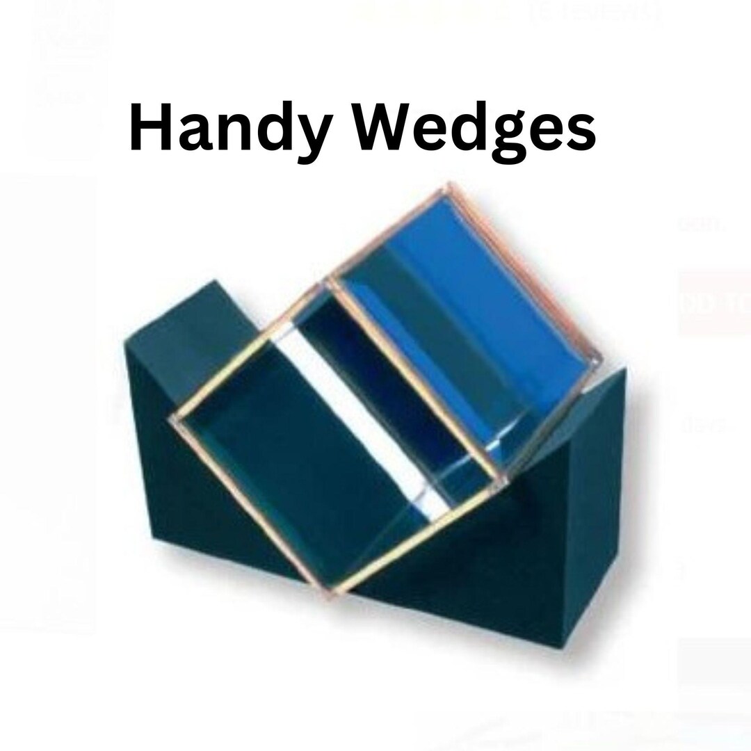 Handy Wedge 45 Degree Angle Foam Support Holder for Stained Glass, Heat ...