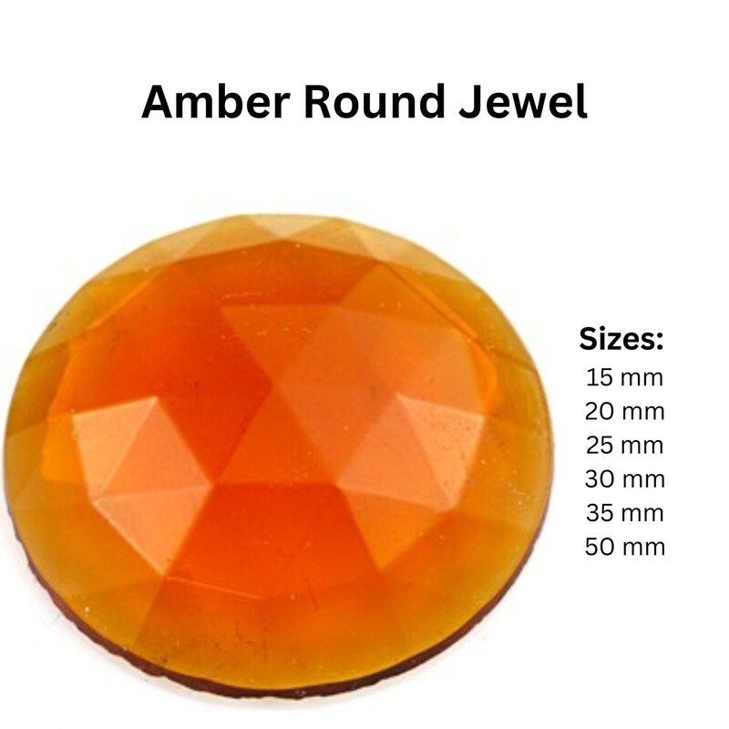 Glass Jewels Amber - Etsy